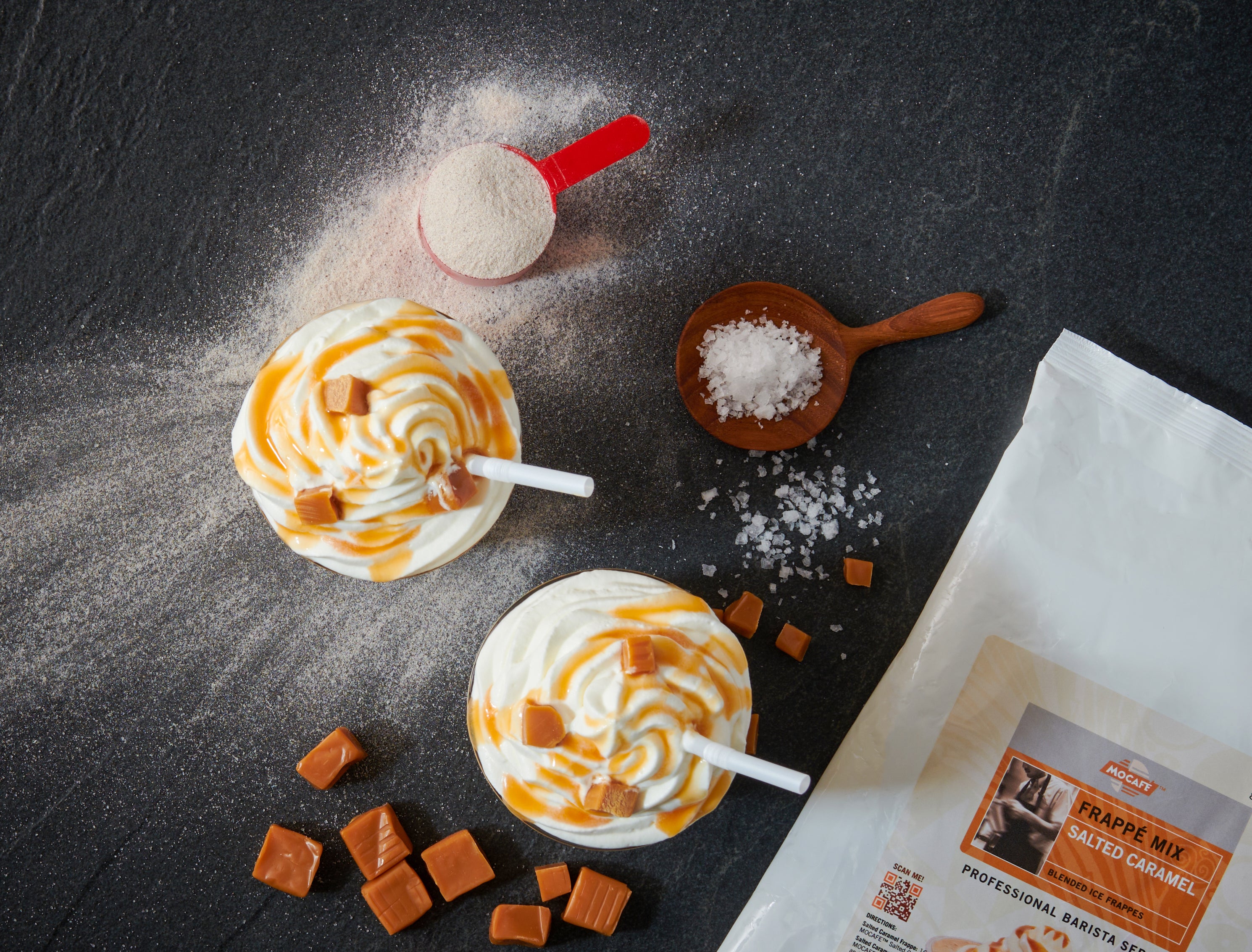 Dubai Chocolate Pistachio Frappe Mix Wholesale | MOCAFE - IBEV Concepts